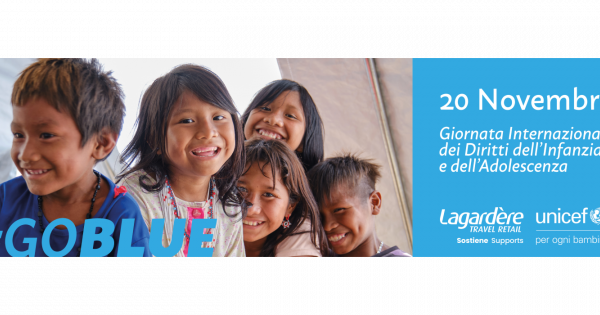 Lagardère Travel Retail Italia for UNICEF Italy: a fundraiser for Nov ...